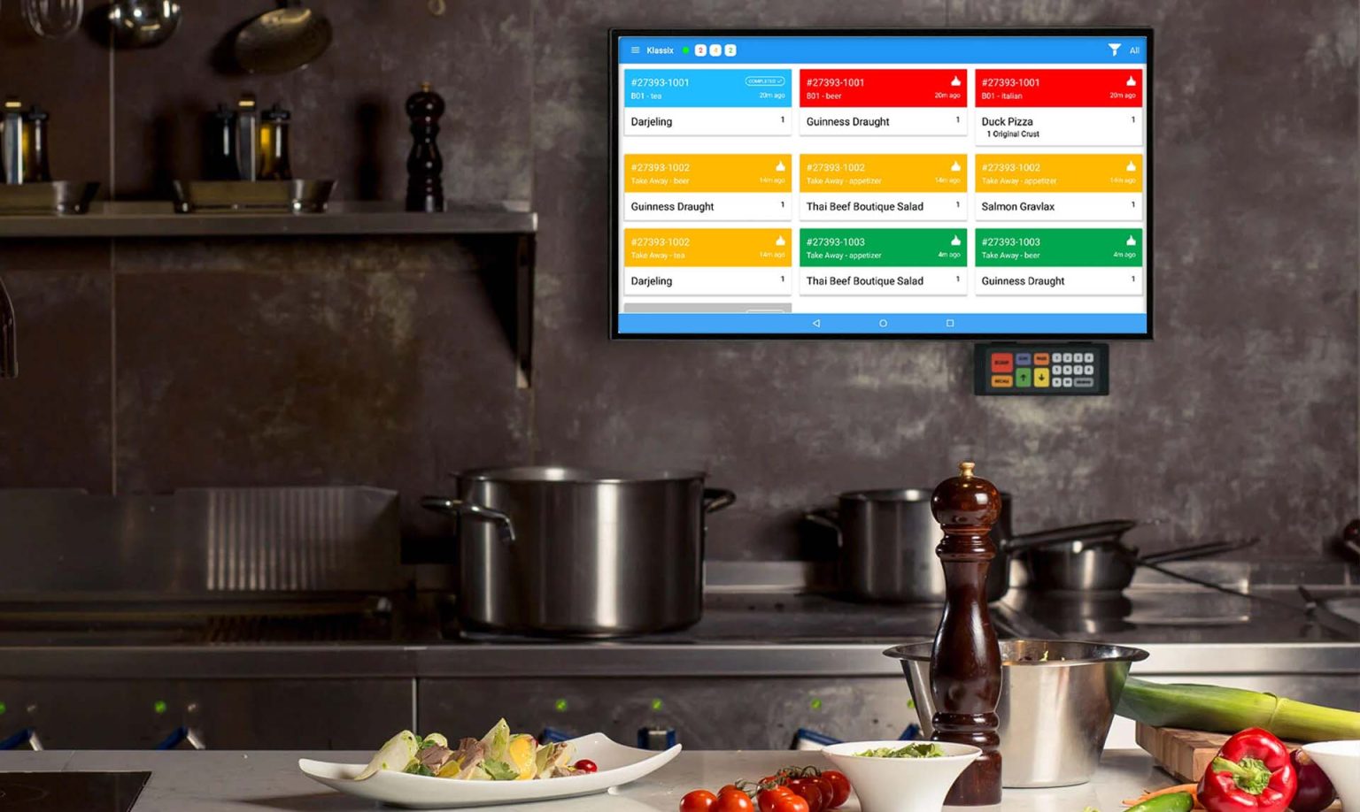 Kitchen Display System - QubePos: All-in-one Restaurant & Retail POS System